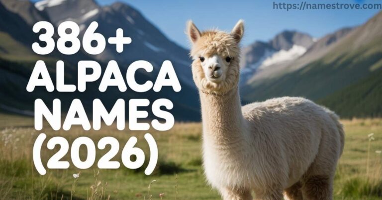 386+ Alpaca Names (2026): Cute, Funny & Unique Ideas - Names Trove