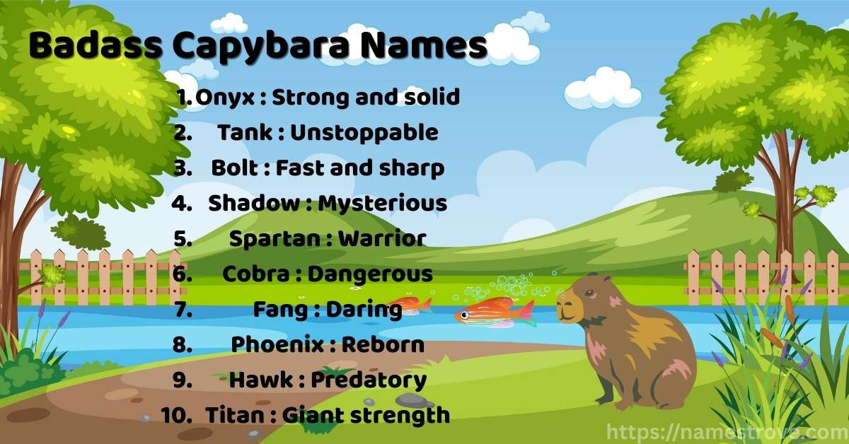 319+ Best Capybara Names: Cute, Funny & Unique Ideas! - Names Trove