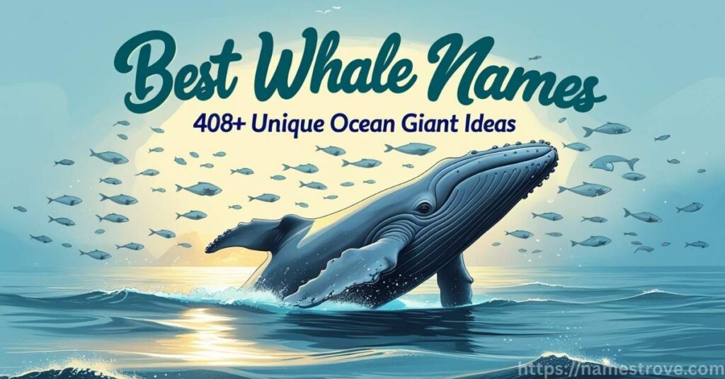 Best Whale Names: 408+ Unique Ocean Giant Ideas - Names Trove