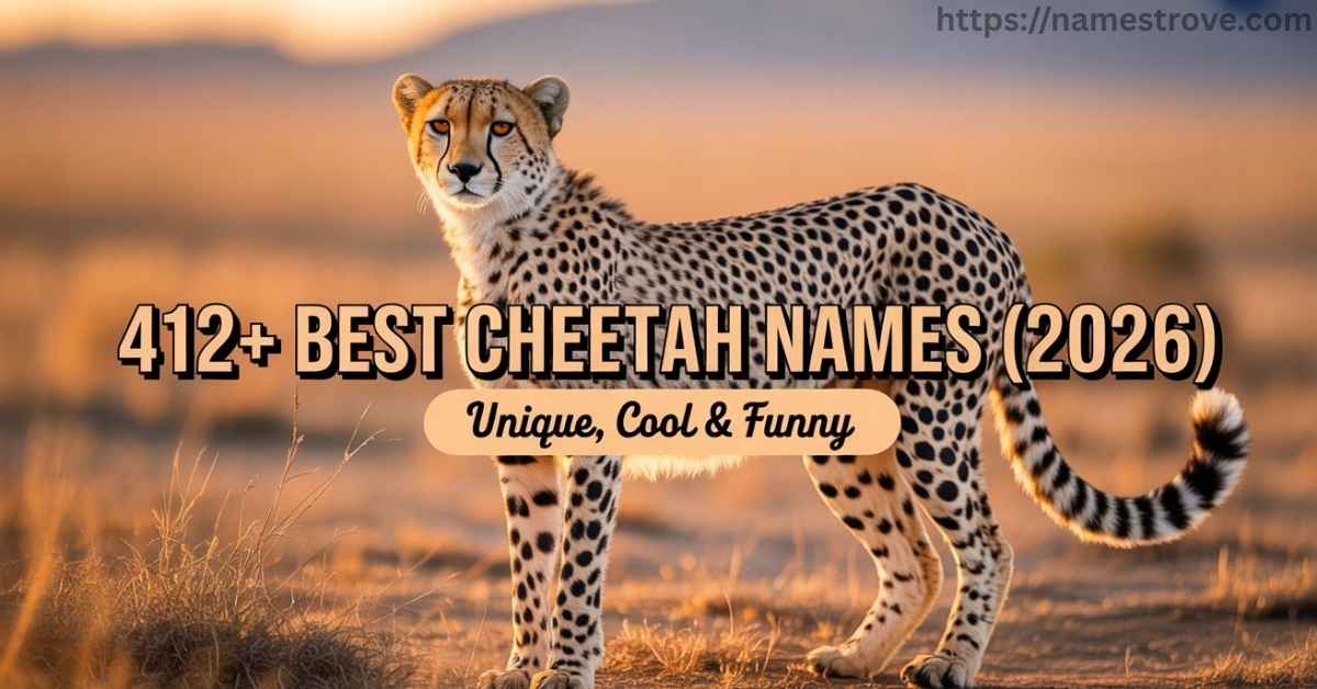412+ Best Cheetah Names (2026): Unique, Cool & Funny - Names Trove