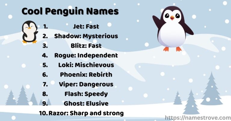 435+ Cute Penguin Names (2026) That Melt Your Heart Instantly - Names Trove