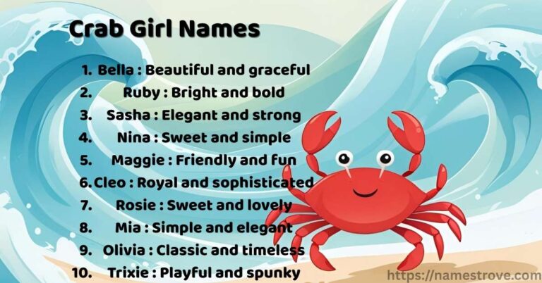 315+ Best Crab Names: Creative Ideas for Your Pet (2025) - Names Trove