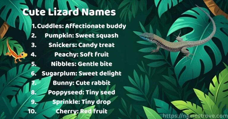 550+ Best Lizard Names: Cool, Cute & Funny Ideas - Names Trove