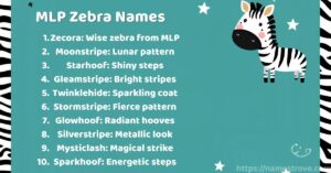 374+ Best Zebra Names: Cute, Cool & Unique Ideas (2025) - Names Trove