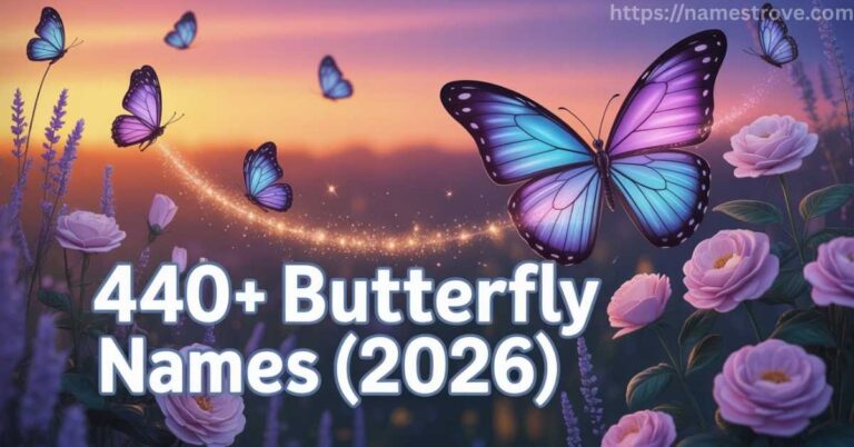 440+ Butterfly Names (2026): Cute, Unique & Creative Ideas - Names Trove