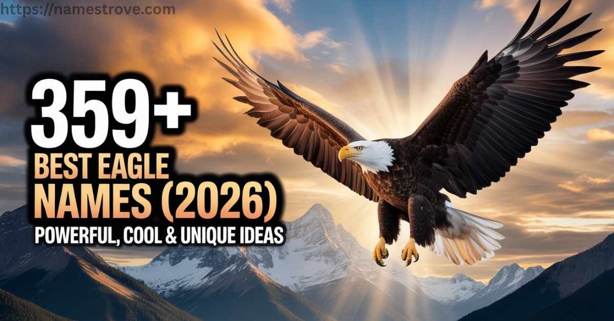 359+ Best Eagle Names (2026): Powerful, Cool & Unique Ideas - Names Trove