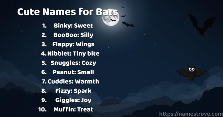400+ Best Bat Names: Cute, Cool & Unique Ideas (2025) - Names Trove