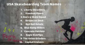 500+ Skateboarding Team Names: Cool, Creative & Funny [2025] - Names Trove