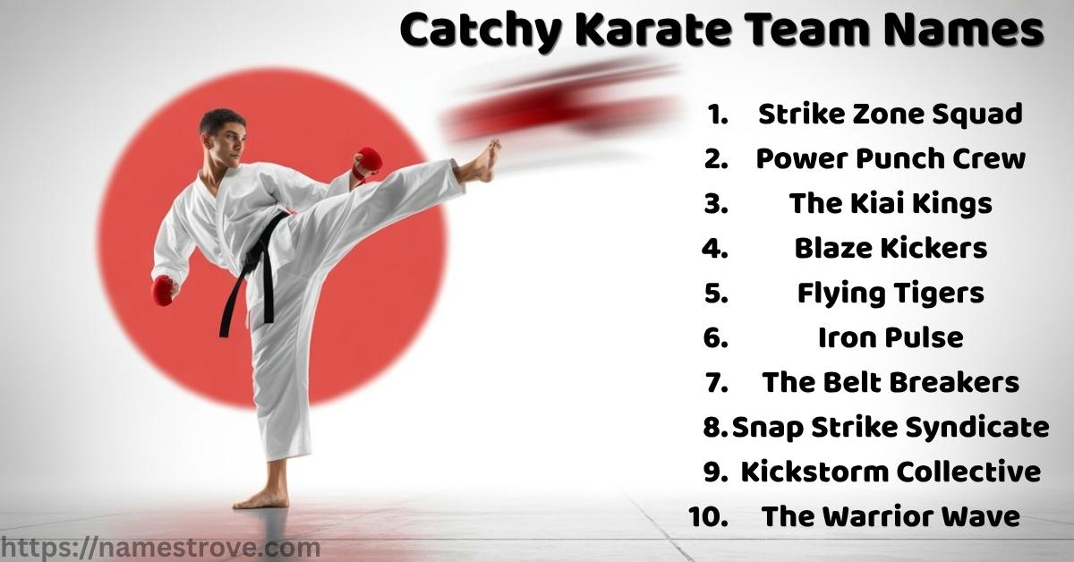 400+ Karate Team Names: Best, Funny & Badass Ideas - Names Trove
