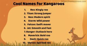 400+ Best Kangaroo Names: Cute, Funny & Unique Ideas - Names Trove