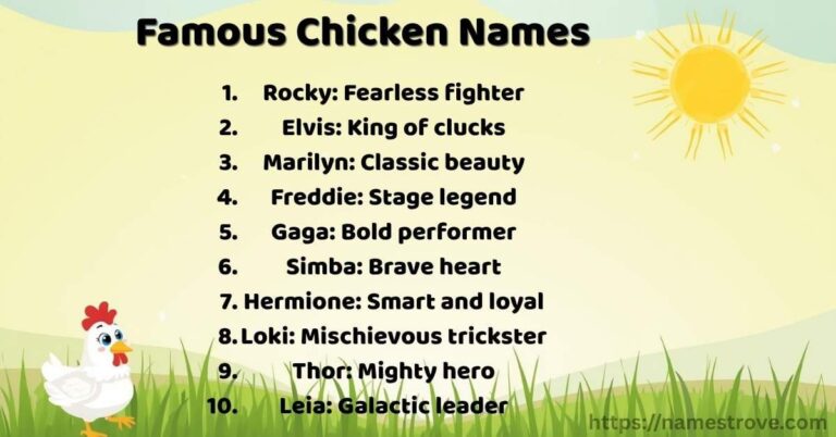 450+ Chicken Names: Funny, Cute & Creative Ideas (2025) - Names Trove