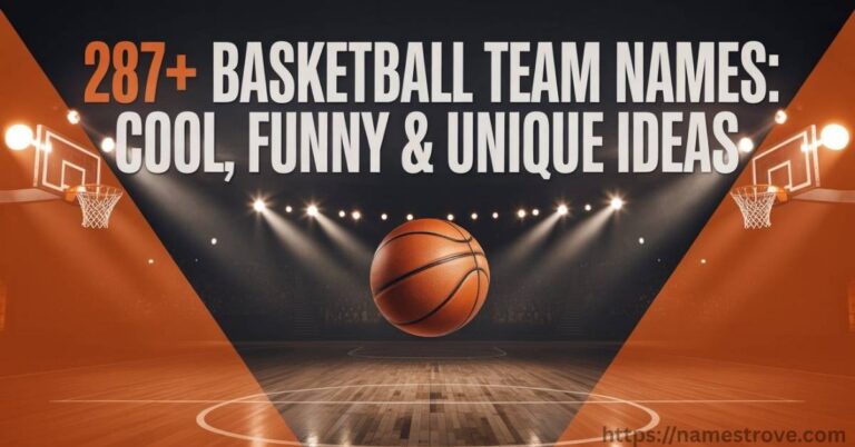 287+ Basketball Team Names: Cool, Funny & Unique Ideas - Names Trove