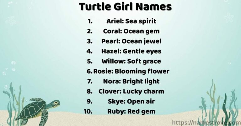 374+ Best Turtle Names: Cute, Funny & Unique Ideas - Names Trove