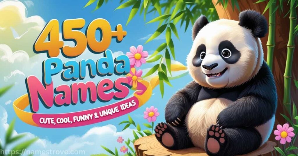 450+ Panda Names: Cute, Cool, Funny & Unique Ideas - Names Trove