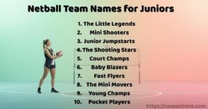 400+ Best Netball Team Names for 2025 (Funny & Creative Ideas) - Names ...
