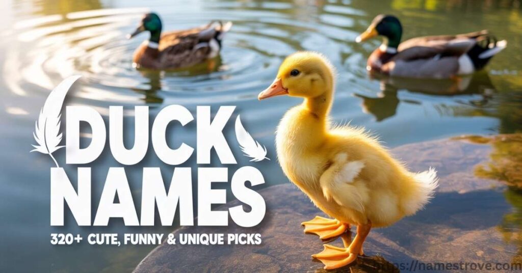 Duck Names: 320+ Cute, Funny & Unique Picks - Names Trove