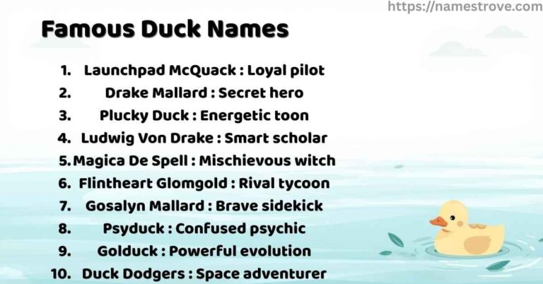 Duck Names: 320+ Cute, Funny & Unique Picks - Names Trove