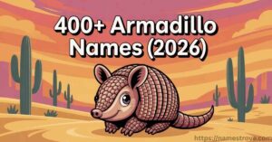 400+ Armadillo Names (2026): Cute, Funny & Unique - Names Trove